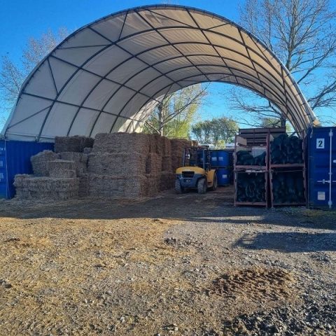 Half-Round Barn - The Supporting Cast - Erosion Control